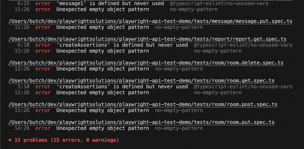 The Definitive Guide To Api Test Automation With Playwright Part 8 Adding Eslint Prettier 3913