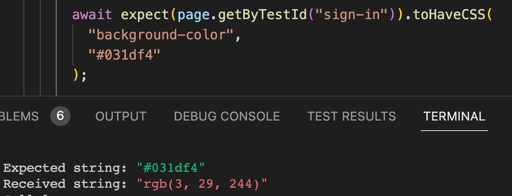 What the Hex, or How I Check Colors With Playwright