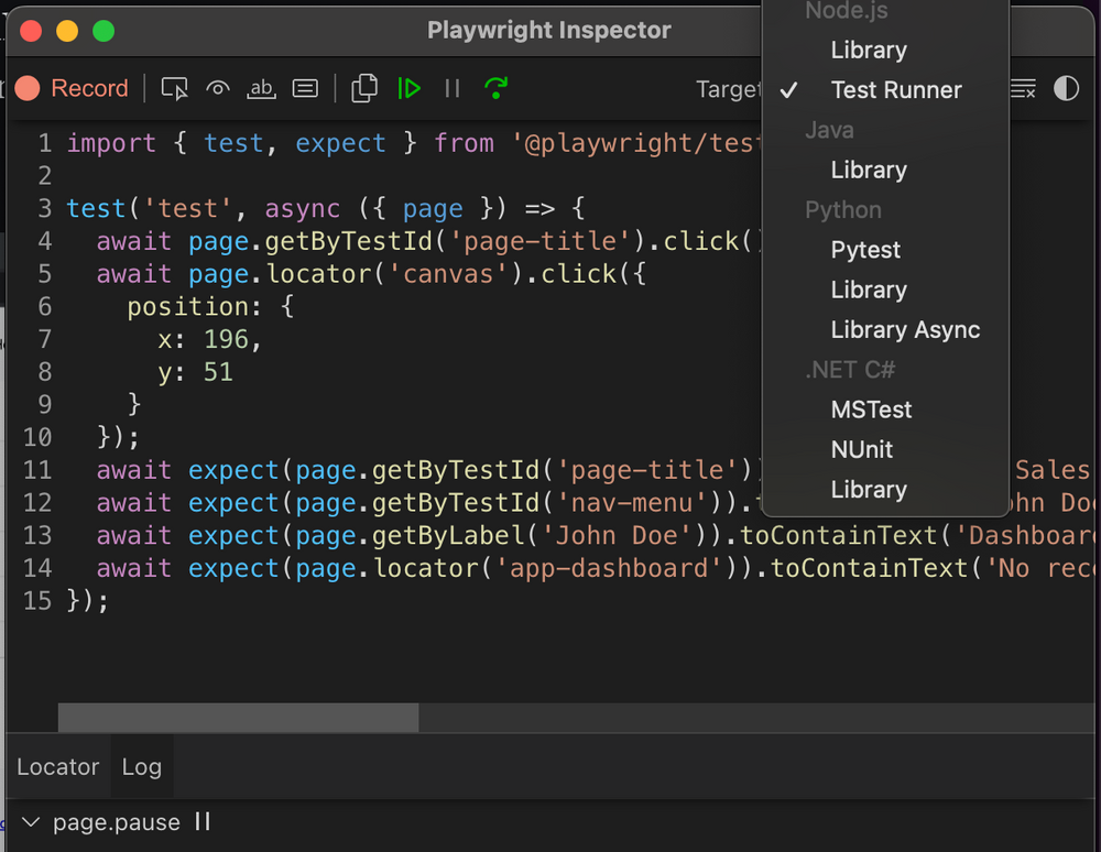 How To Load A Custom Test Fixture Or Setup Projects When Running Playwright Test Code Generator