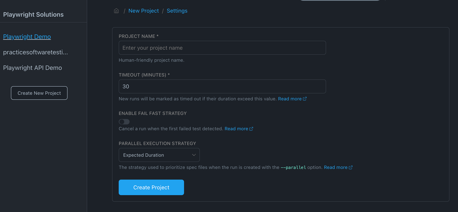 In-Depth Review of Playwright Dashboard by Currents