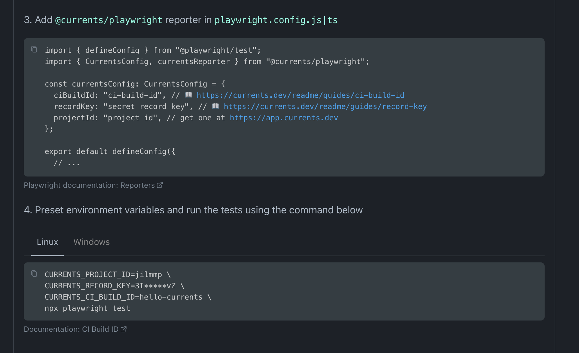In-Depth Review of Playwright Dashboard by Currents
