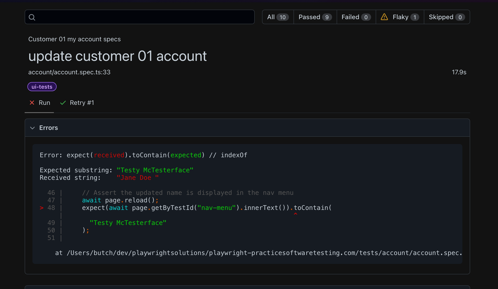 How To Run A Specific Spec File In Playwright Tests Sequentially