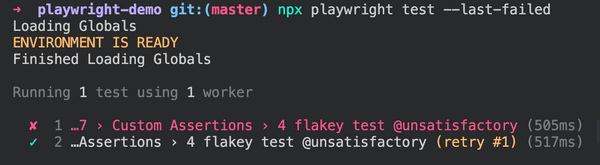 How To Run Failures Only From The Last Playwright Run Via CLI How To Run Failures Only From The Last Playwright Run Via CLI